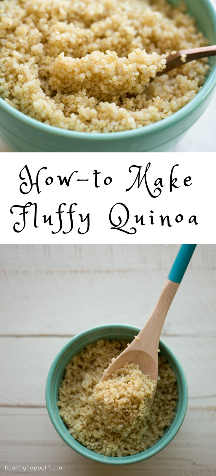 Make Fluffy Quinoa Every Time! How-to. - HealthyHappyLife.com