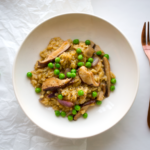 Mushroom Risotto - HealthyHappyLife.com