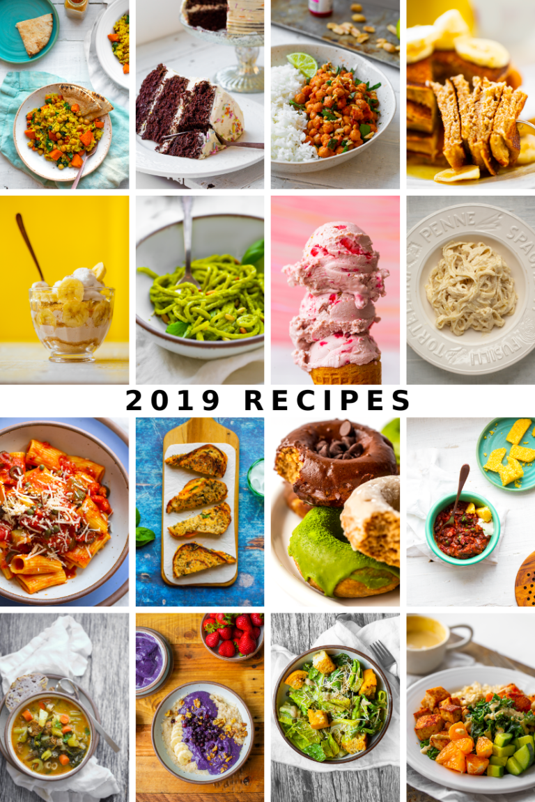 My Top Recipes of 2019 - Vegan - HealthyHappyLife.com