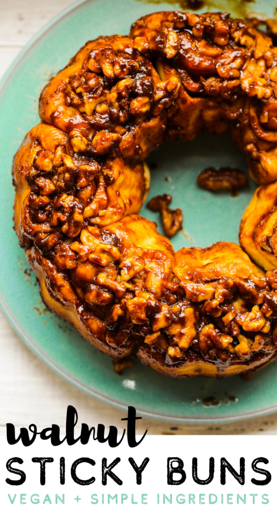 The Best Walnut Sticky Buns - HealthyHappyLife.com