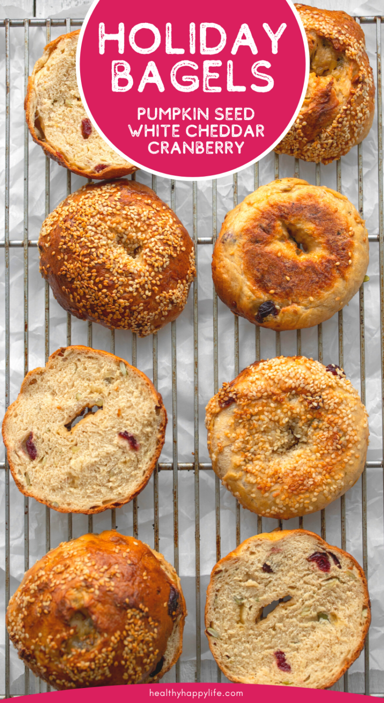 Holiday Bagels - HealthyHappyLife.com