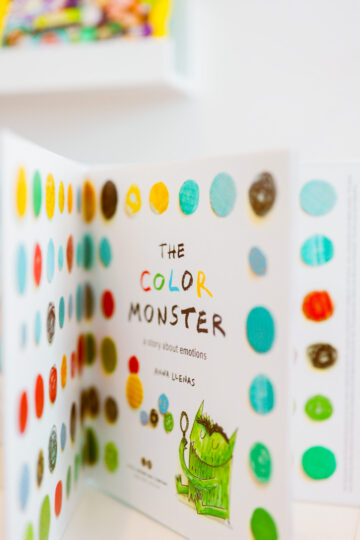 Book + Craft Series: The Color Monster - HealthyHappyLife.com