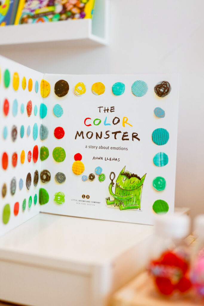 Book + Craft Series: The Color Monster - HealthyHappyLife.com