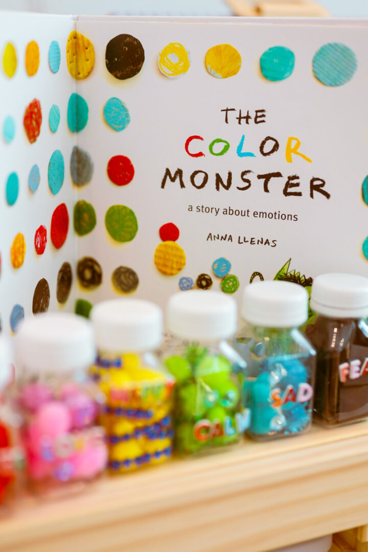 Book + Craft Series: The Color Monster - HealthyHappyLife.com
