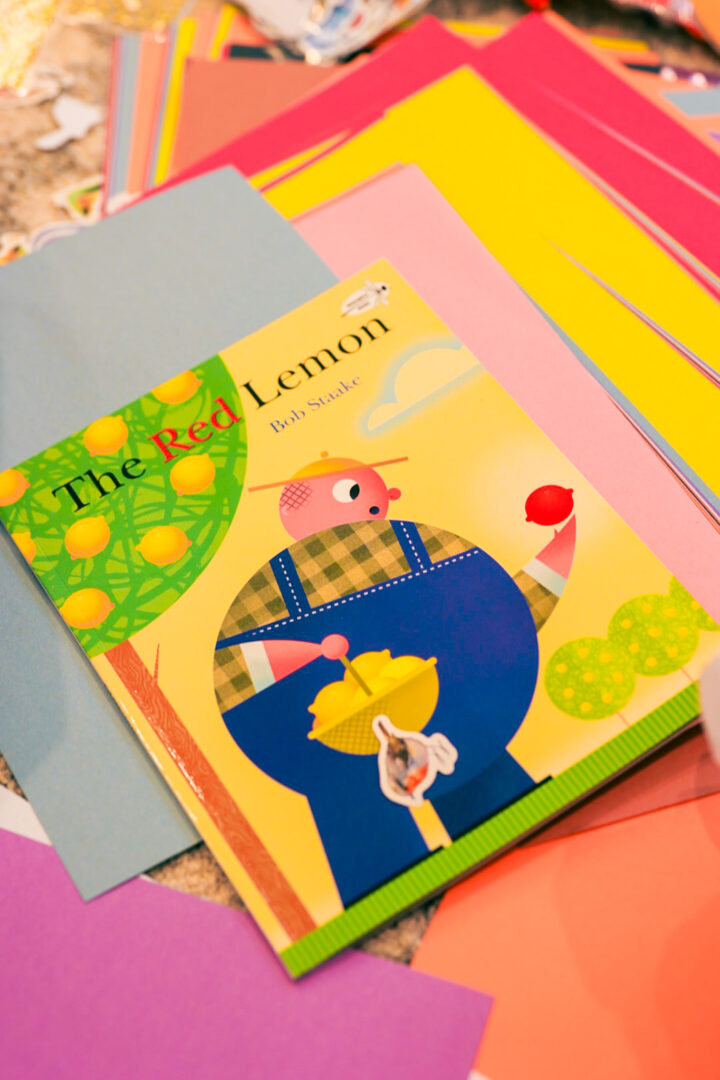 Book + Craft Series: The Red Lemon by Bob Staake - HealthyHappyLife.com
